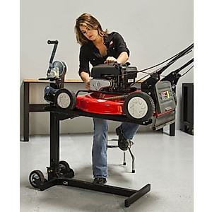 MoJack – Convertible Workbench Attachment for EZ MAX, XT or PRO Lifts for Maintenance and Repairs of Riding Lawn Mowers, 200lb Lifting Capacity, Lightweight & Portable