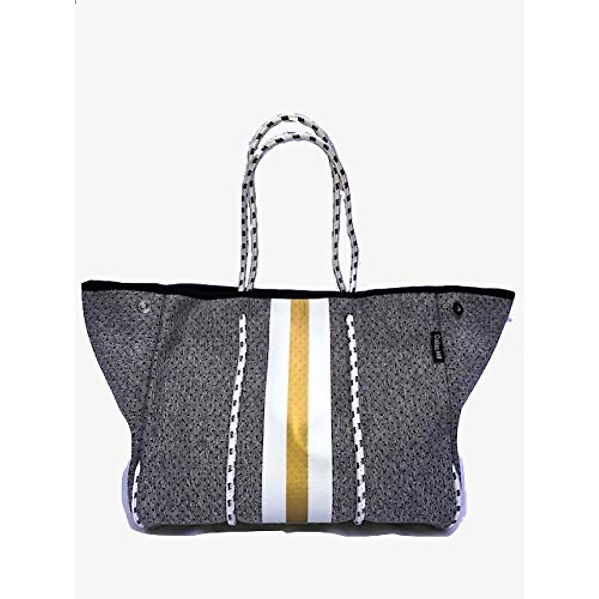 Dallas Hill Designs Large Tote Bag for Women | Neoprene Shoulder Purse | Travel, Beach, Gym Handbag | Extra Pouch