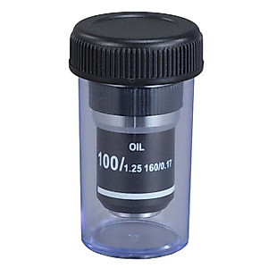 OMAX 100X (Oil, Spring) Achromatic Compound Microscope Objective Lens