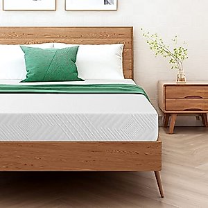 6 Inch Full Size Gel Memory Foam Mattress for Kids, Medium Feel Full Mattress with Graphene Fabric Cover, Full Bed Mattress in A Box for Bunk Beds, Trundle Beds, Made in USA, CertiPUR-US Certified
