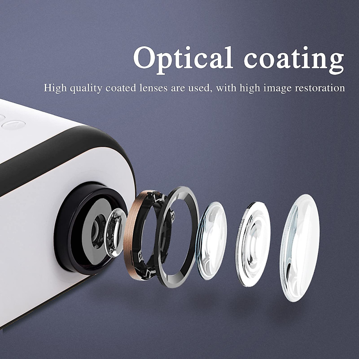 Mini Projector 2022 Upgraded Portable Video-Projector, 30000 Hours Multimedia Home Theaters Movie Projector, Compatible with Full HD 1080P HDMI, Laptop, Smartphone