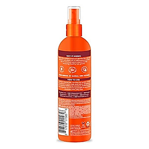Cantu Comeback Curl Next Day Curl Revitalizer Mist with Shea Butter for Natural Hair, 12 fl oz (Packaging May Vary)