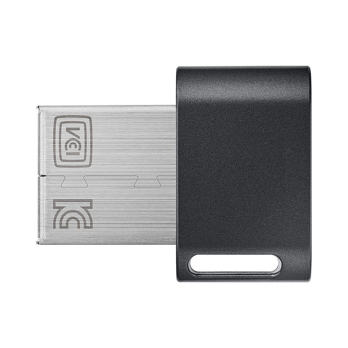 Samsung FIT Plus USB Flash Drive Type-A 256GB 400MB/s Read 110MB/s Write Compact USB 3.1 Memory Stick with Keyring Grey MUF-256AB/APC