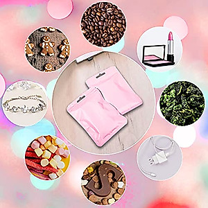FAMALL 540 Pieces Thank You Stickers and Cards Set, 1.5 inch Thank You for Supporting My Small Business Adhesive Labels, Resealable Packaging Bag, Suitable for Envelopes, Gift Bags Packaging (Pink)
