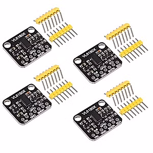 ACEIRMC VL6180 VL6180X Range Finder Optical Ranging Light Sensor Module Gesture Recognition Sensor I2C Interface 3.3V 5V Emitter Ambient Light Sensor for Arduino I2C (4)