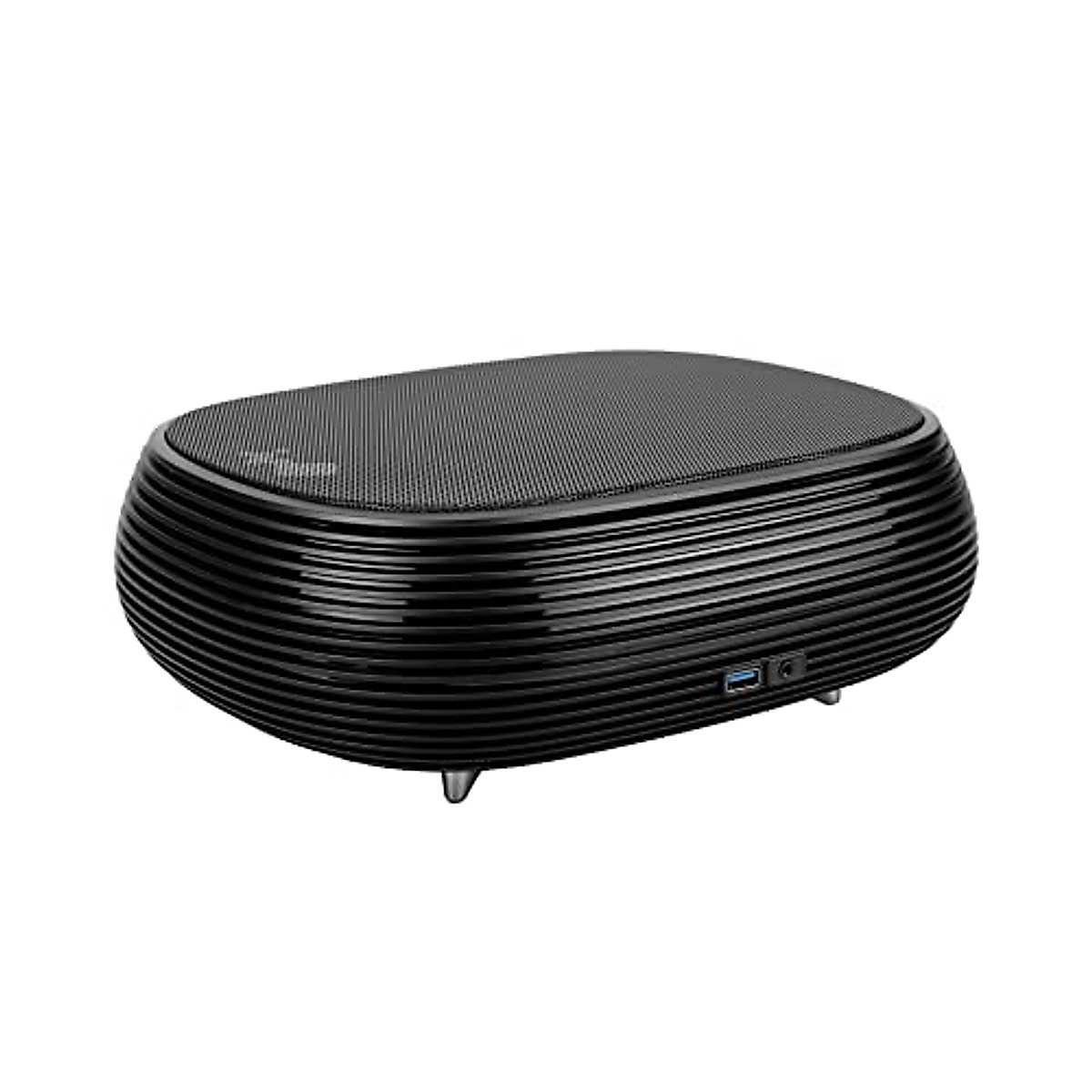 in Win B1 Mesh Mini-ITX Chassis with 200Watts 80+Gold PSU with Mesh Top Cover, Black