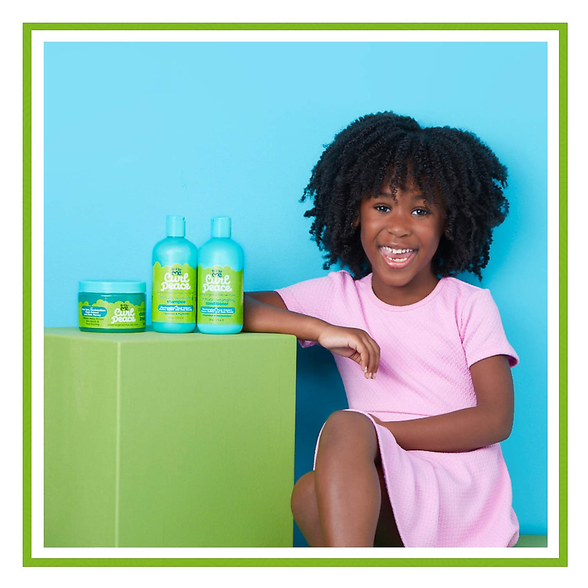 Just For Me Curl Peace Ultimate Detangling Conditioner (3 Pack) - Nourishes & Replenishes, Contains Marshmallow Root Extract, Cocoa Butter & Raw Honey, Sulfate Free, No Animal Testing, 12 oz