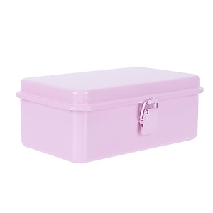 Cabilock 1pc Box Snack Metal Nesting tins Drawer Box Storage Rack Household Trash Box Simple Sundries Holder Storage Container Hinge Tray Mini Hinges Rectangle Jewelry Box Seal