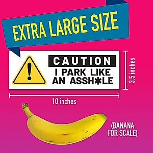 Rio Salto 12-Pack Funny Bumper Sticker Pranks Gifts for Adults Practical Jokes Prank Car Sticker Gay Pride Gags Pranks for Work Office Magnetic Stickers Dirty Items Gift Prankster Stuff for Adults
