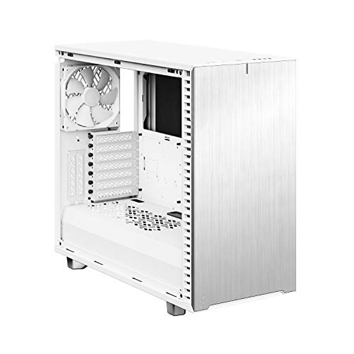 Fractal Design Define 7 White Brushed Aluminum/Steel E-ATX Silent Modular Tempered Glass Window Mid Tower Computer Case