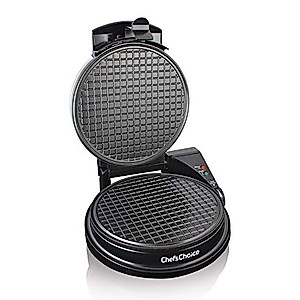 Chef’sChoice 838 WaffleCone Express Nonstick Ice Cream Cone Maker Creates Delicious Homemade Sugar and Waffle Cones Easy to Clean, Silver