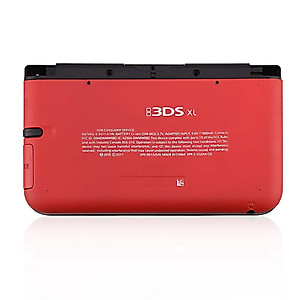 RANNYY case, Full Housing Case Cover Shell Repair Parts Complete Fix Replacement Kit for 3DS XL (red)