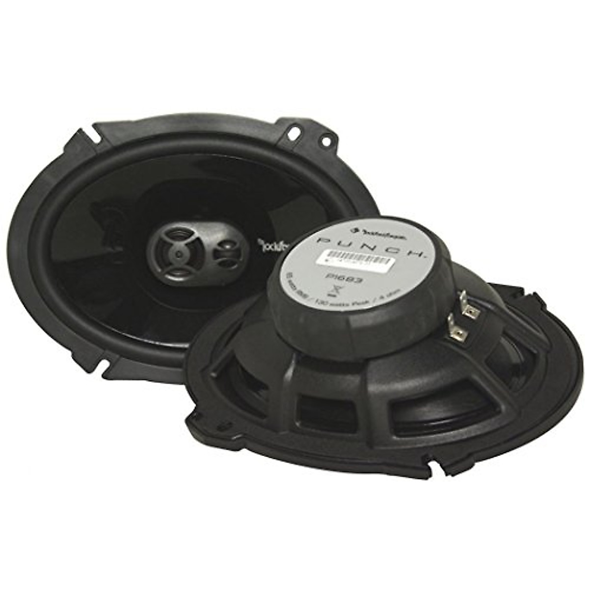 2 Pairs Of Rockford Fosgate P1683 130W 6"x8" 3-Way Car Stereo Speakers 6x8 Punch