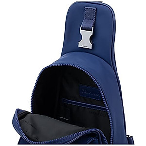 Calvin Klein Shay Organizational Sling Backpack, Medieval Blue,One Size
