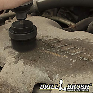 BBQ Accessories - Grill Brush - Ultra Stiff Bristle - Scrub Brush - Gas Grill - Electric Smoker - Propane Grill - Rust Remover - BBQ Brush - Baked-On Food - Grease - Grill Scraper - Graffiti Remover