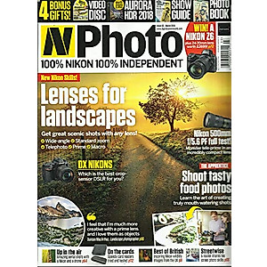 N PHOTO MAGAZINE LENSES FOR LANDSCAPES MARCH, 2019 ISSUE, 95 (FREE CD MISSING