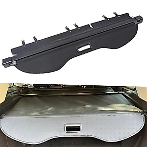VESUL Retractable Rear Trunk Cargo Cover Compatible with Ford Escape 2013-2019 Security Shade Shield Tonneau Cover Anti-Peeping Luggage Privacy Screen with Extra Canvas Cover……