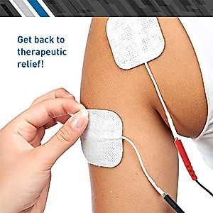 BodyMed Replacement Lead Wires, 45-in. Length, 2/Pack, 5 Pack – for Use with Electrotherapy TENS Units – Compatible with Electrode Lead Wires with 2 mm Plug