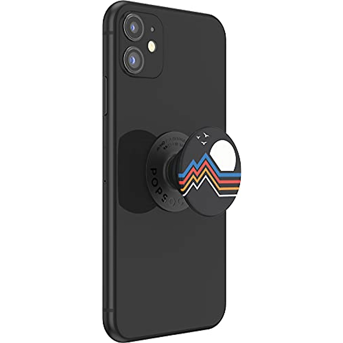 ​​​​PopSockets: Phone Grip with Expanding Kickstand, Pop Socket for Phone - Moon Horizon