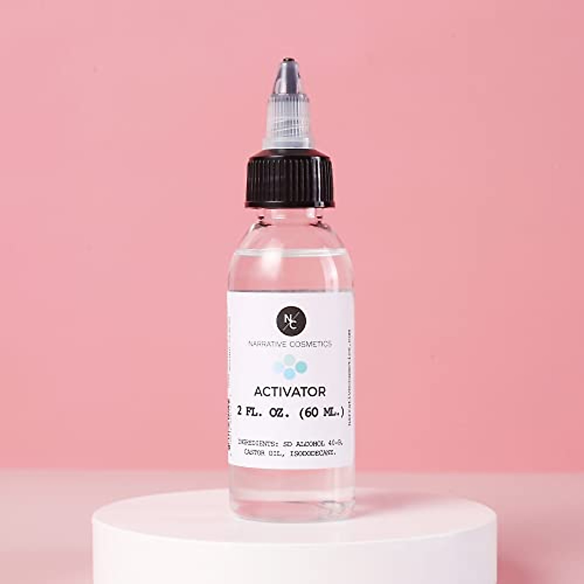 Narrative Cosmetics Alcohol Palette Activator for Special FX Makeup, Theater, Film, and Halloween - 2 Fl Oz (60ml)