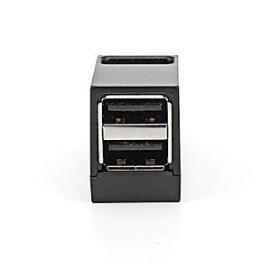 LIXINTIAN[2 Pack ] USB2.0 Splitter, 3-Port USB 3.0 Hub, for Notebook, USB Flash Drives, Mobile HDD, Laptop, PC - White Black