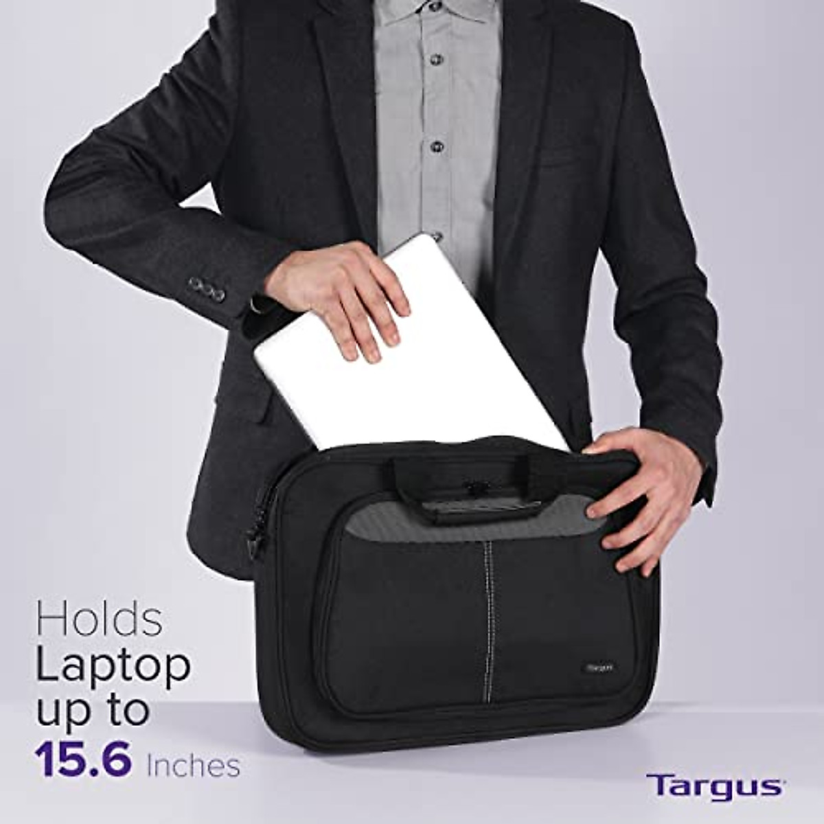 Targus Intellect Slipcase for 15.6-Inch Laptops and Tablets, Black (TBT240US)