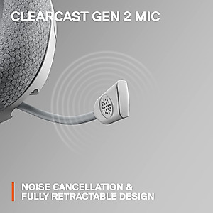 SteelSeries Arctis Nova 1P Multi-System Gaming Headset— PS5/PS4, PC, Xbox, Switch - White