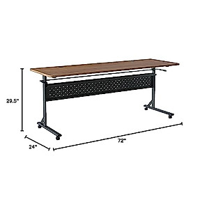 Lorell Shift 2.0 Flip & Nesting Mobile Table