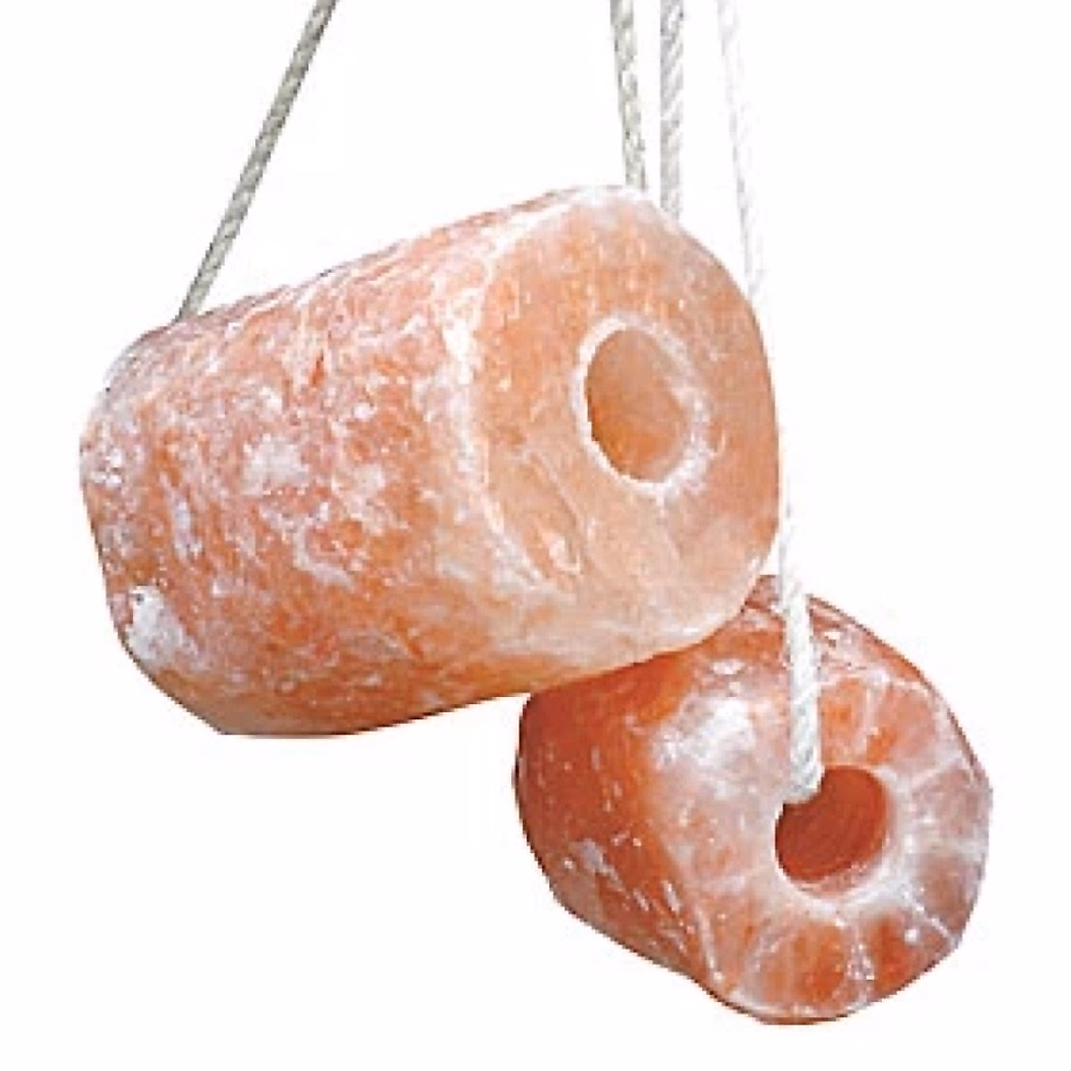 Himalayan Salt Licks Hanging 5 lb w/Rope for Horse, Equine, Cattle, Livestock, Llama, Goat, and/or Sheep