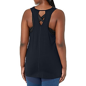 C9 Champion Women's Graphic Tank, EBONY/STAY BALANCED PLUS, XXL