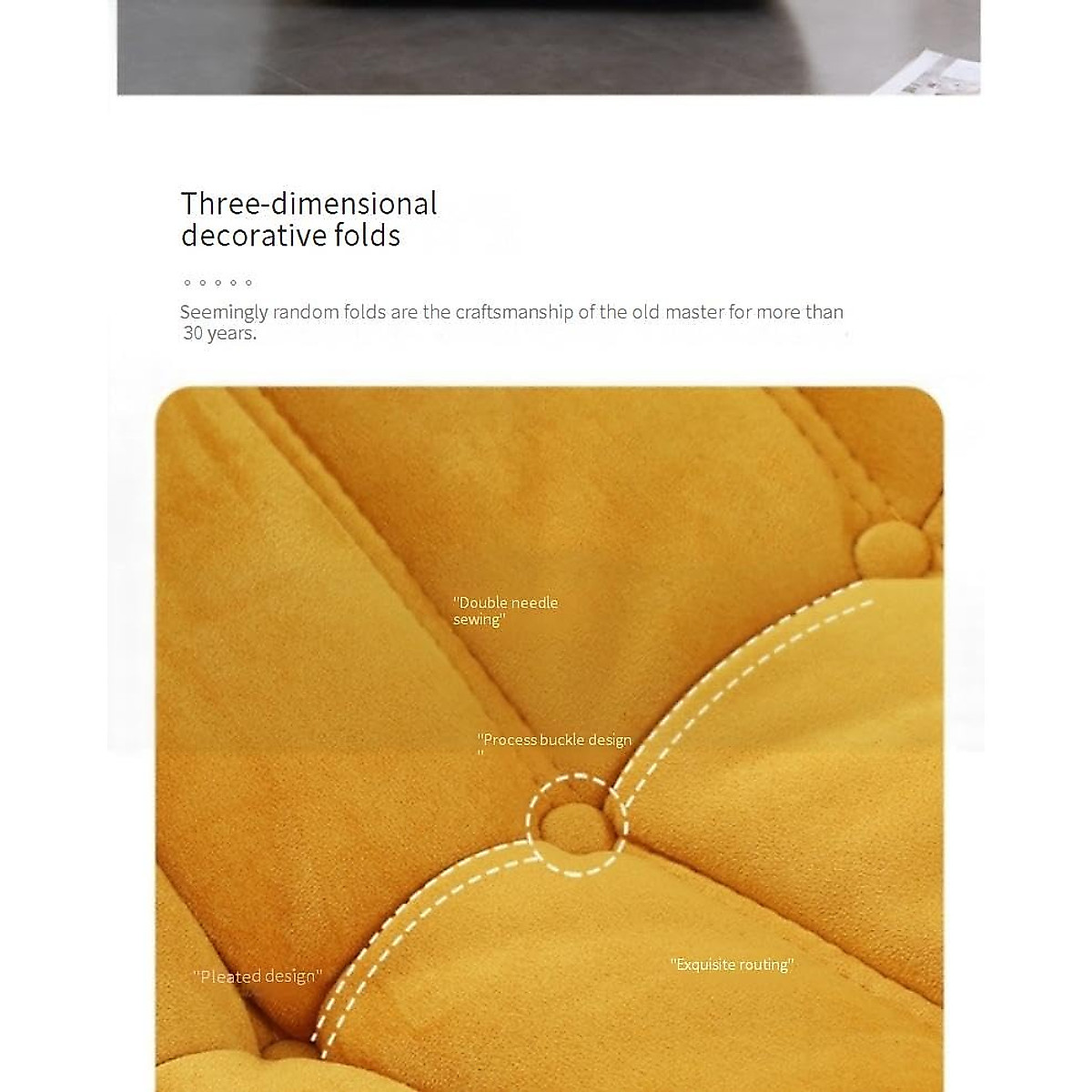 1987vroma Whether You want to take a nap on a sunny afternoon or stay at home watching TV, it can provide You with a comfortable experience (Black micro leather,sofa)