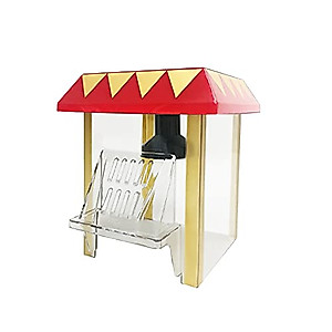 FixtureDisplays® Mini Popcorn Machine Carriage Shape Tabletop Popcorn Maker 9" L x 7" W x 15 1/2" H 15914