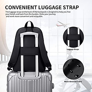 GOLF SUPAGS Laptop Backpack for Business and School Durable anf Water Resistant Bags Fits 15.6 Inch Notebook