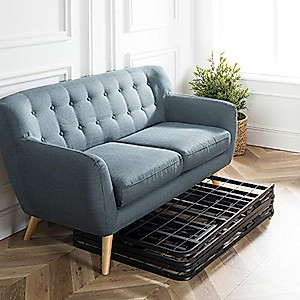 ZINUS SmartBase Tool-Free Assembly Mattress Foundation / 14 Inch Metal Platform Bed Frame / No Box Spring Needed / Sturdy Steel Frame / Underbed Storage, Twin XL