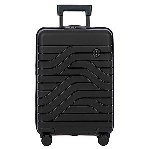 Bric's B|Y Ulisse 21-Inch Spinner - Luxury Carry-On Luggage With Spinner Wheels - Hard Shell Suitcases Made From Durable Polypropylene and Polycarbonate - Black