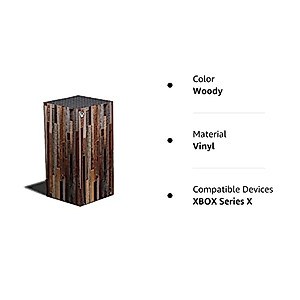 MIGHTY SKINS Skin Compatible with Xbox Series X - Woody | Protective, Durable, and Unique Vinyl Decal wrap Cover | Easy to Apply, Remove, and Change Styles | Made in The USA