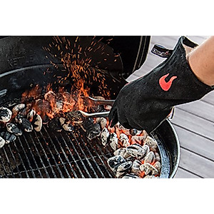Char-Broil Hand-Stitched Leather Grilling Gloves