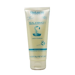 Salerm Cosmetics 21 LEAVE-IN Conditioner, B5 Provitamin Lipsomes & Silk Protein (3.46 oz - travel size)