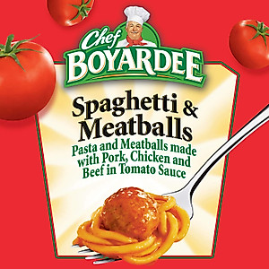 Chef Boyardee Spaghetti and Meatballs, 14.5 oz