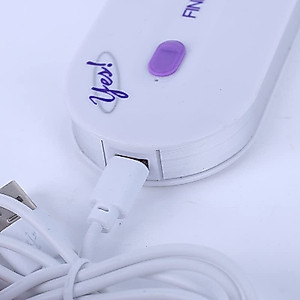 Women Laser Rechargeable Epilator Remover Smooth Touch Hair Removal Instant Pain Free Razor Sensor- Light Technology Hair Remove (Color : White Medium Packing Box-A)