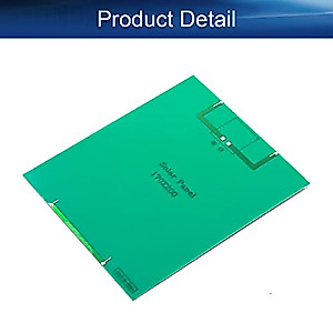 Heyiarbeit 12V 6W Polycrystalline Mini Solar Panel Module DIY for Light Toys Charger 170x200mm?1Pcs