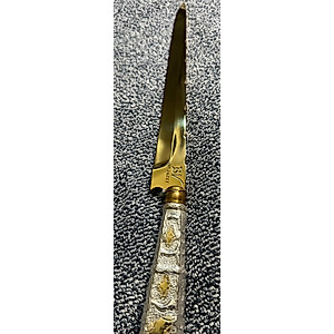Golden Knife - Work of Art - Made in Brazil