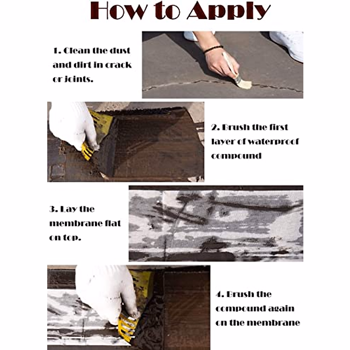 LLPT Waterproofing Membrane Anti-Fracture Fiberglass Fabric Tape 6 Inch x 82 Feet Water Barrier Tape Roll for Tile Wall Bathroom Shower Pan Curb Seam Niche Floor Crack (FWR150)