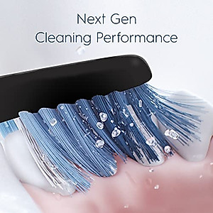 Oral-B Clic Toothbrush Ultimate Clean Replacement Brush Heads, Black, 2 Count