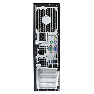 HP Professional Desktop Computer PC - Intel Quad Core i5 3.2-GHz, 8GB RAM, 240GB Solid State Drive, DVD, WiFi, Keyboard, Mouse, Windows 10 Professional (Renewed)