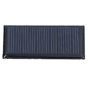 Pokerty9 Small Solar Cells,Solar Panel 300mA 0.15W 5V Weather Resistant Polysilicon for DIY Projects,Pokerty9YKD