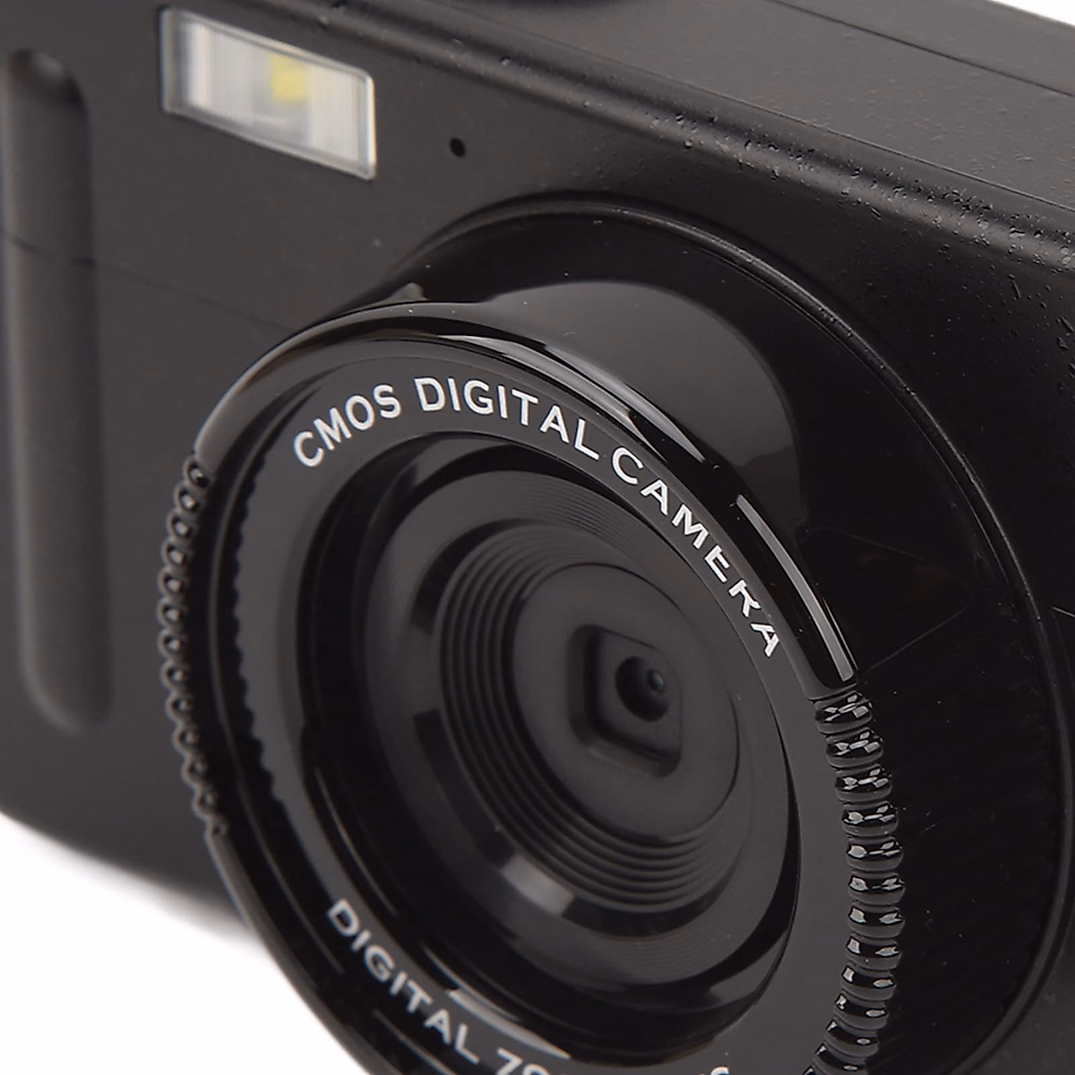 56MP Vlogging Camera, 4K Digital Camera for Photography and Video Pocket Camera with 3.0inch IPS Screen, Dual Screen Camera for Adult Seniors Students Kids Beginner (Black)