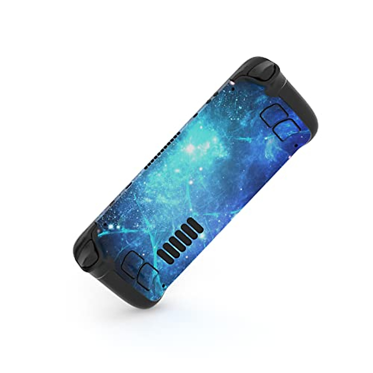 PlayVital Full Set Skin for Steam Deck, Decal Stickers for Steam Deck Handheld Gaming PC - Blue Nebula