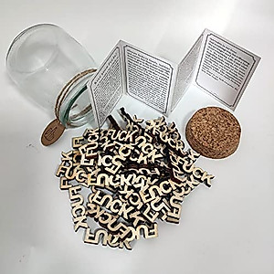 UC Fuck to Give,Jar of Fuck Gift Jar (8oz),Give a Fuck in a Bottle Gag Gift Birthday,Christmas,Holiday,Funny Gift,Gift to Friend,Anniversaries Gift for Valentines Day Encouragement Gift