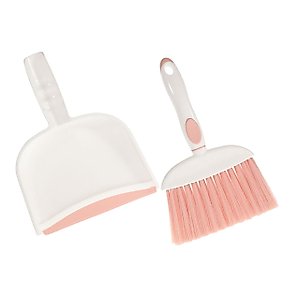 QUMIIRITY 1 Set Mini Broom Dustpan Animal Waste Broom Mini Broom and Dustpan Mini Broom Brush Tiny Counter Brush Desktop Trash Can Mini Hand Broom Pet Nest Cleaning Tool Keyboard Brush Pp